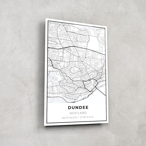 Dundee Map Glass Art – Artronauts